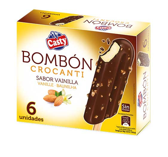 Bombón Crocanti Vainilla (pack de 6uds) - 5 Océanos