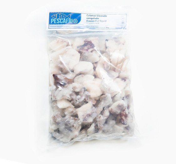 Calamar troceado (bolsa de 1kg) - 5 Océanos